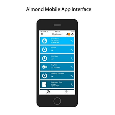 Securifi Almond 2015 - (3 Minute Setup) Long Range Touchscreen Wireless ...