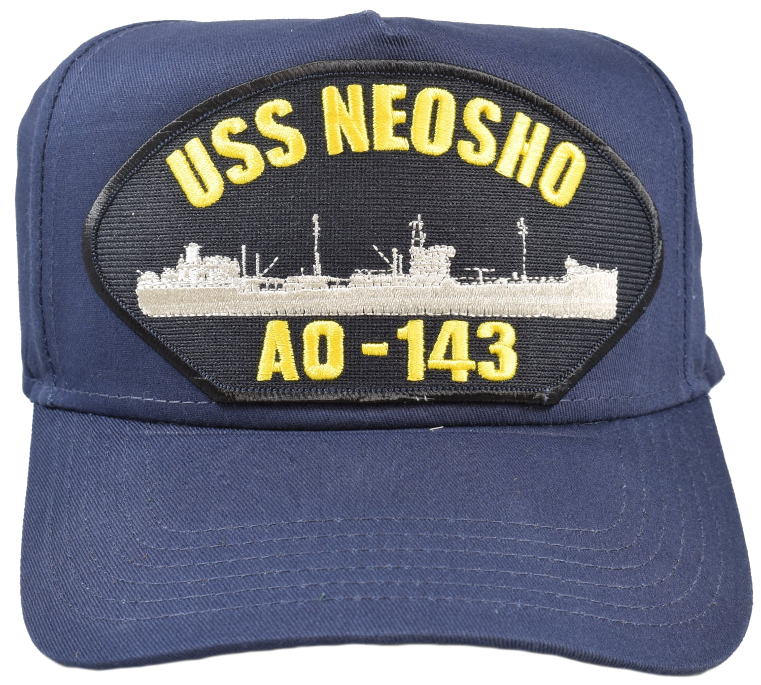 USS Neosho AO-143 Ship HAT - Navy Blue - Walmart.com
