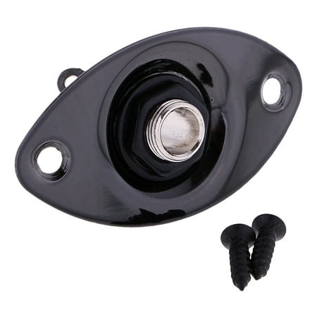 Oval Bass Electric Guitar Jack Cat's Eye Oval Guitar Socket Electric ...
