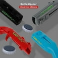 bottle cap shooting gun - Fun bottle opener tool launches bottle caps ...