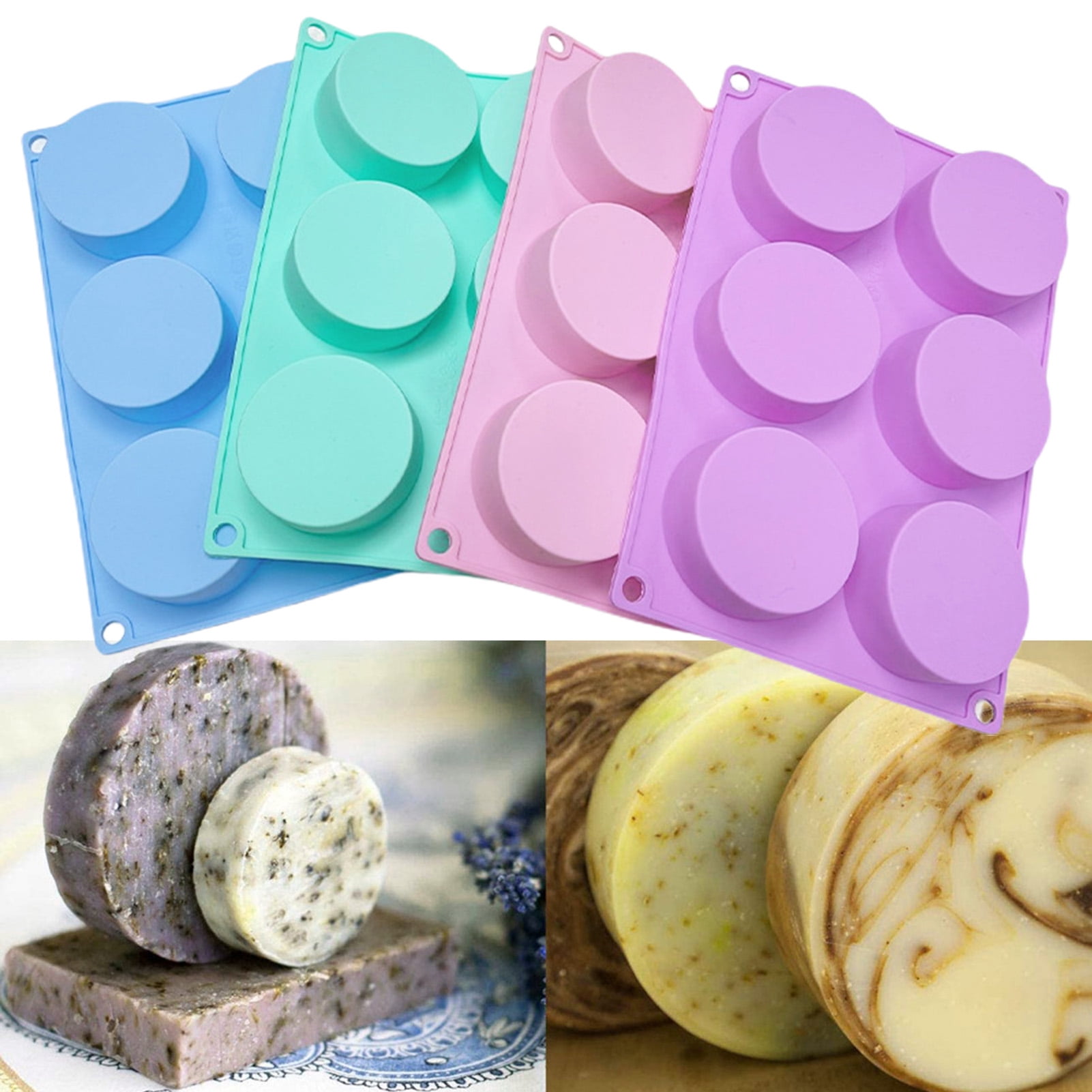 Click here for Unbranded Lubelski 4pcs Silicone Cake Mould Round... prices