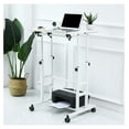 Deng rui Mobile Standing Desk, Portable Standing Desk, Height ...