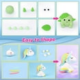210 Colors Air Dry Clay Set for with Tools, Modeling Clay for Ages 3-8 ...