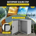 20x16x10 Steel Electrical Box, IP66 Waterproof & Dustproof, Steel ...