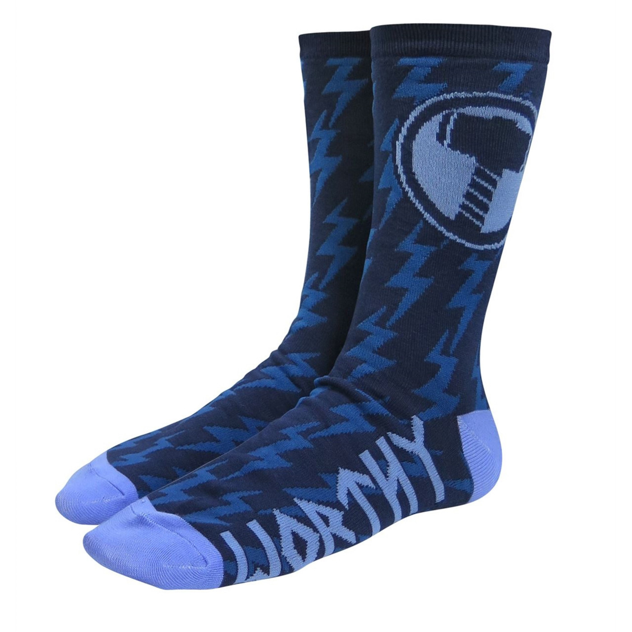 Thor Mjolnir and Stormbreaker Crew Socks 2-Pair Pack - Walmart.com