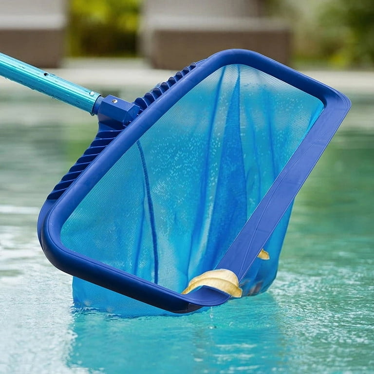 Fine Pond Net Oumefar Blue Pool Skimmer, Effective Fine Mesh ...