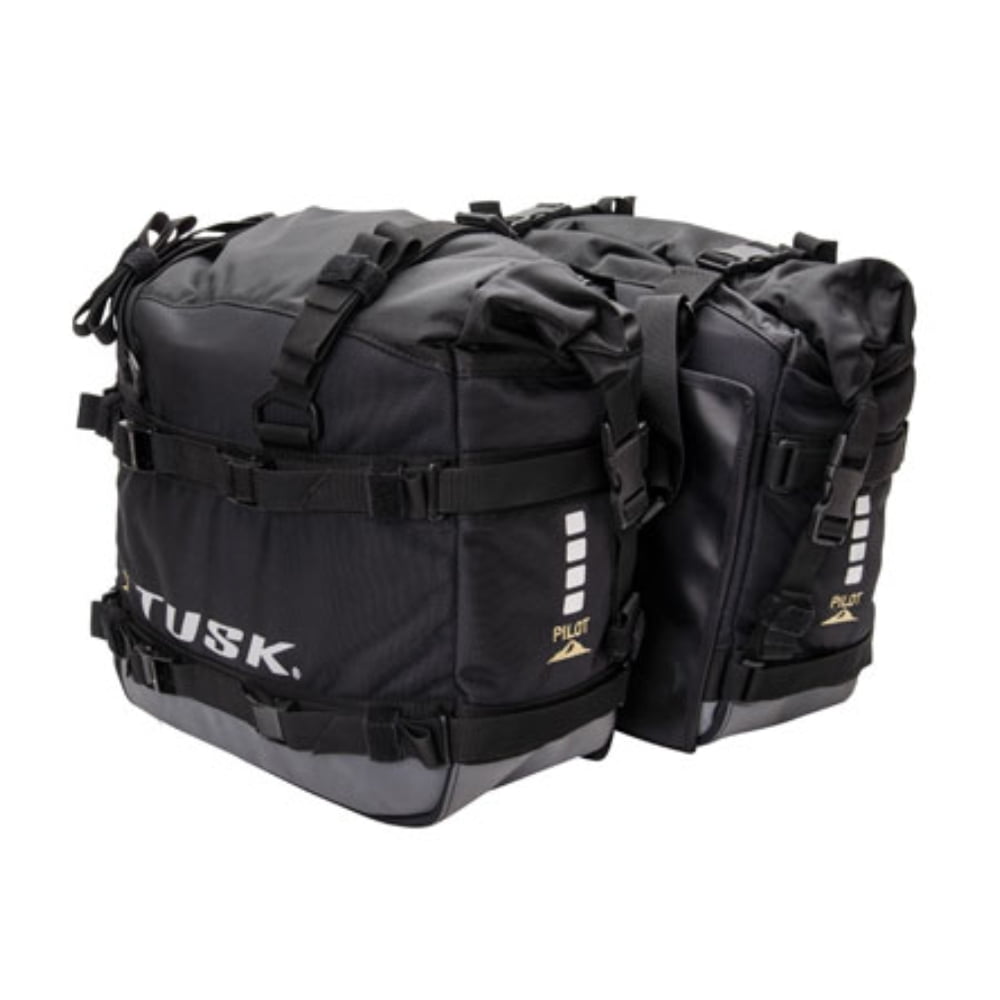 Pannier Racks with Pilot Pannier Bags for Kawasaki KLR650 2008-2018 ...