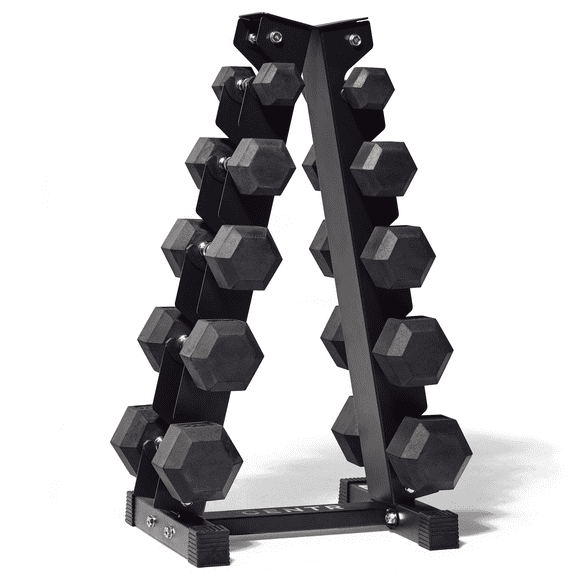 Dumbbell Set With Rack
