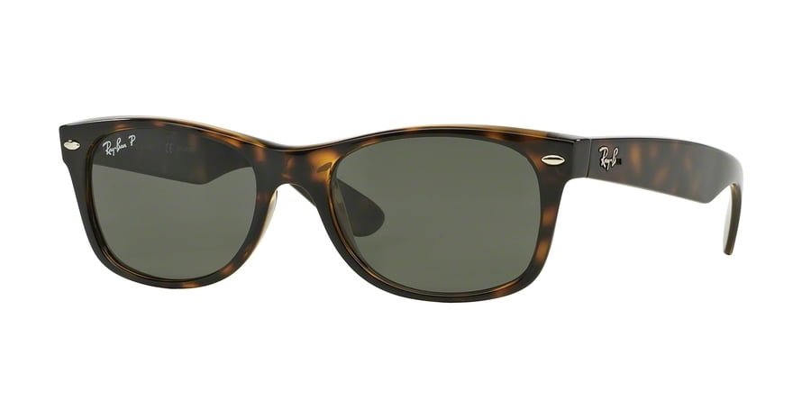 Ray-Ban Men's RB2132 Square Sunglasses - Size - 58 (Crystal Green ...