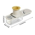 erfcxs Multipurpose Garlic Mincer And Garlic Crusher Easy Clean Garlic ...