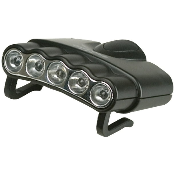 Cyclops CYC-HC5-W Orion 5 Hat Clip Light With 5 Clear LED Lights ...