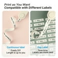 MAKEID Portable Bluetooth Label Maker with Rechargeable Battery ...
