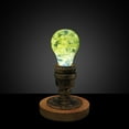 EP Light E26 E27 Edison Light Bulb Yellow Eternal Flower Resin LED Bulb ...
