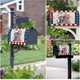 250 Anniversary USA Flag Mailbox Covers Magnetic, Vintage Floral ...