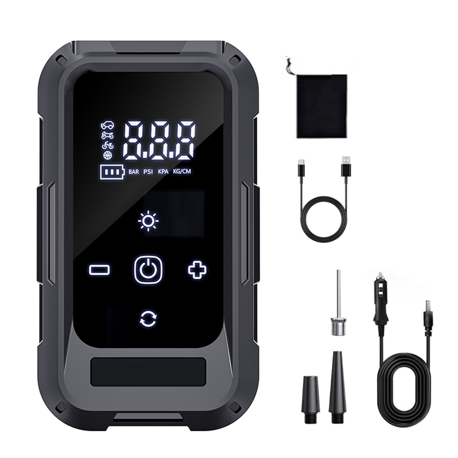 Click here for Unbranded Black Wireless Tire Inflator With 3900ma... prices