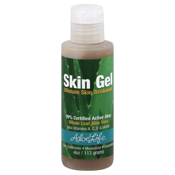 Aloe Life Skin Gel - Unscented 4 oz Gel - Walmart.com - Walmart.com