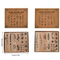 22Pcs Flower Decorative Stamper Rubber Stamper Scrapbooking Stamper for ...