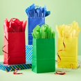 Assorted Primary Colors Small Gift Bags by Celebrate It™ - Walmart.com