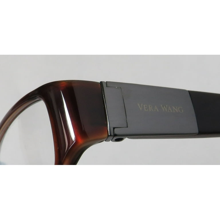 NEW VERA WANG V042 WOMENS/LADIES RECTANGULAR FULL-RIM RUBY NEW VERA WANG V042 WOMENS/LADIES RECTANGULAR FULL-RIM RUBY