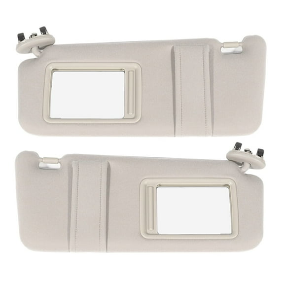 ECCPP Beige Sun Visor Left Driver Side fit for 2006 2007 2008 2009 2010 ...