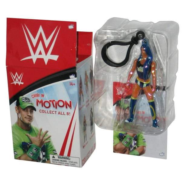 WWE Wrestling Sasha Banks Metallic Version Chibi In Motion Bullsi Toy ...