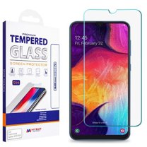 Samsung Galaxy A50 Tempered Glass Screen Protector Premium HD Clarity 0 ...