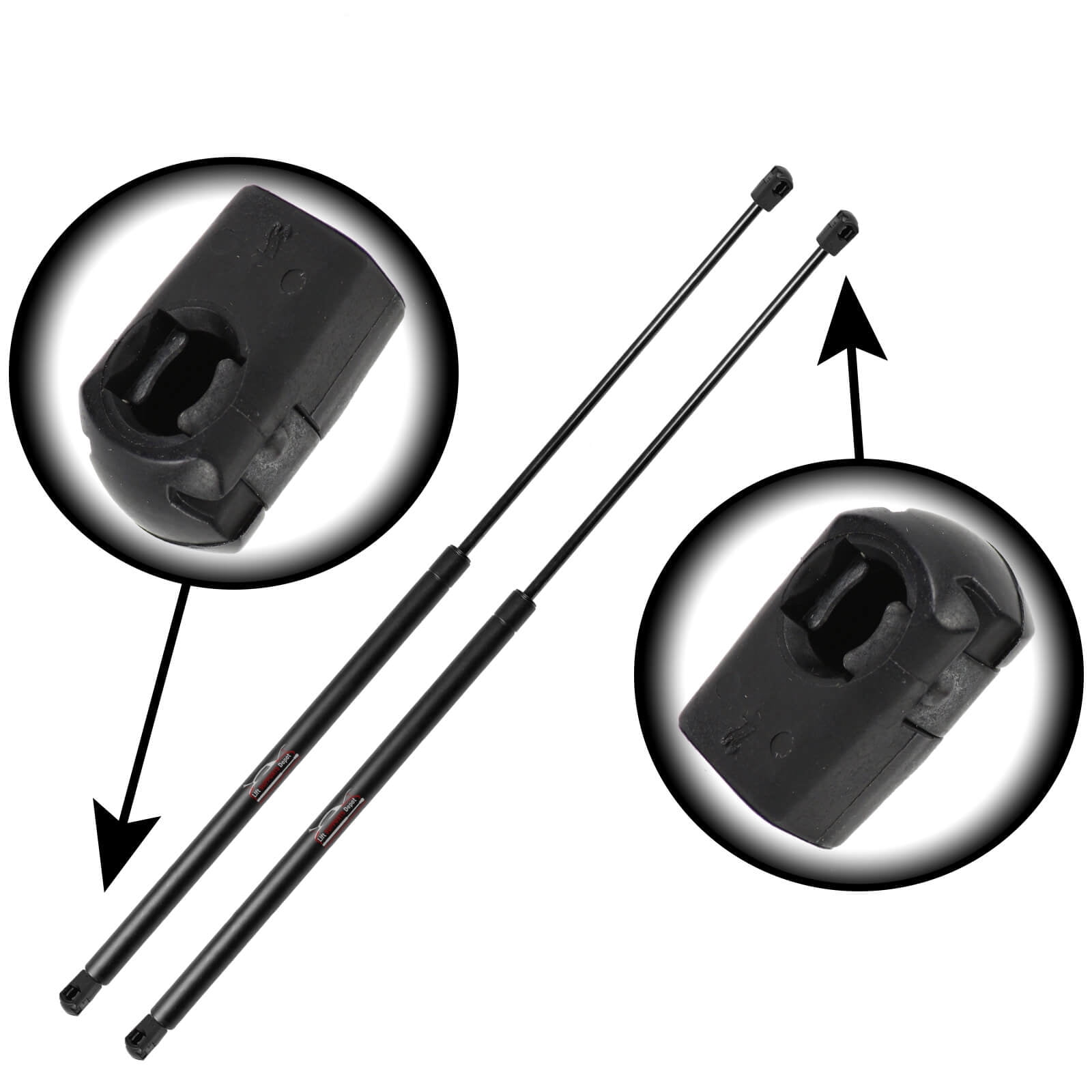 Qty 2 10Mm Nylon Rep Lift Supports For Gsni 5300 80 Gsni 2300 80 20 X qty-2-10mm-nylon-rep-lift-supports-for-gsni-5300-80-gsni-2300-80-20-x