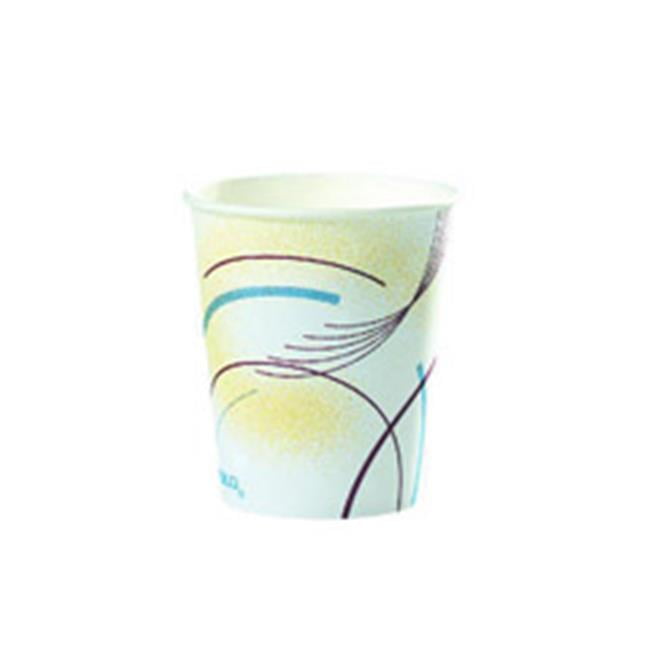 Solo. Cup 5 oz Paper Water Cups, Multicolored Meridian Design - Walmart.com
