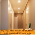 2 Pack LED PAR30 Long Neck Flood Light Bulb Dimmable, 2700K Warm White ...