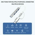 ¡aprovecha Extensiones De Miniconcentrador Usb Concentrador Usb 3 0 De 4 Puertos