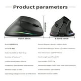 Rechargeable Wireless Vertical Mouse With Screen Display Ergonomic Mice ...