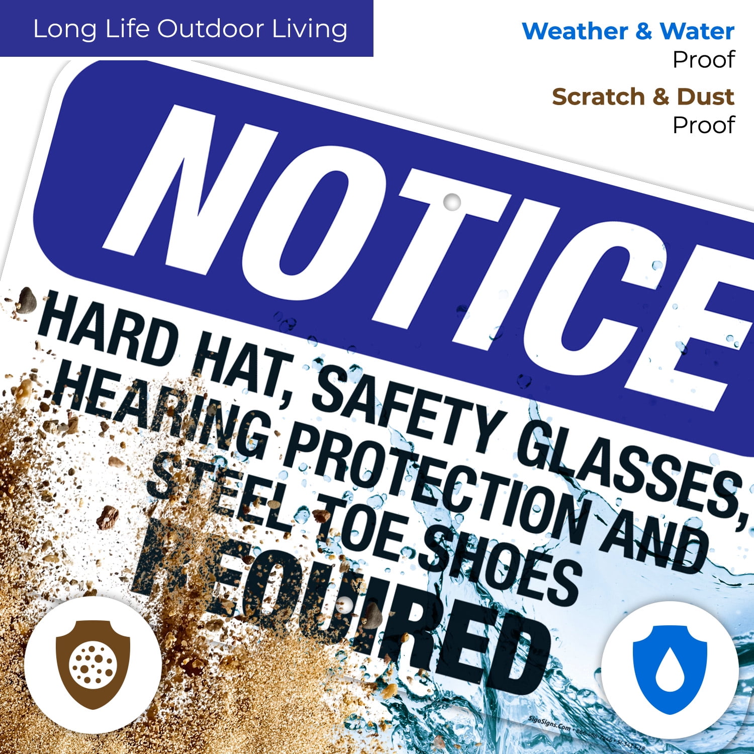 Gold Hard Hat Safety Stickers