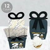 Big Dot of Happiness Cheers and Beers to 21 Years - Square Favor Gift ...
