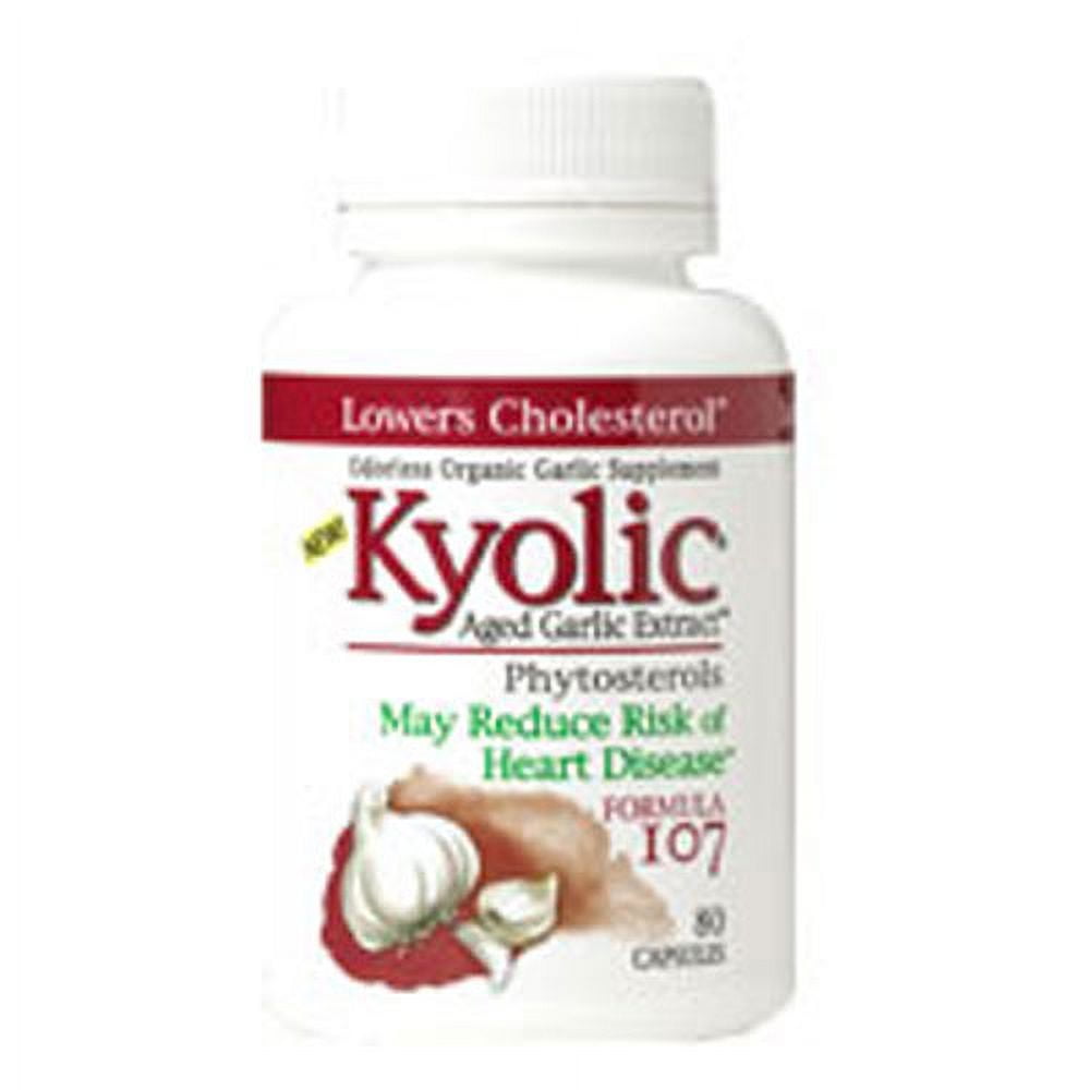 Suplemento Kyolic Phytosterols Formula 107 240 cápsulas | Bodega ...
