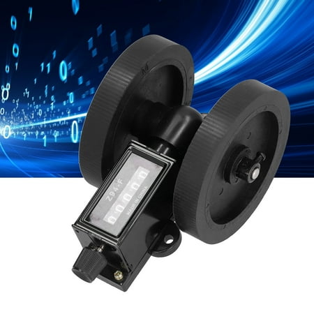 Domqga Mechanical Length Counter,Mechanical Length Meter 5 Digit Roller ...