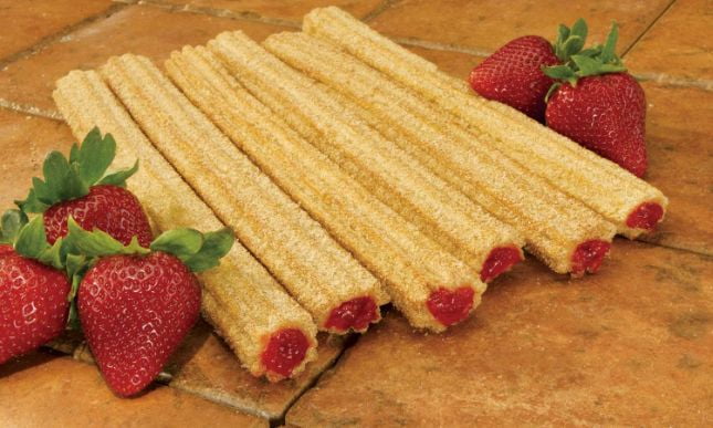 Tio Pepes California Strawberry Filled Churro, 10 inch - 100 per case ...