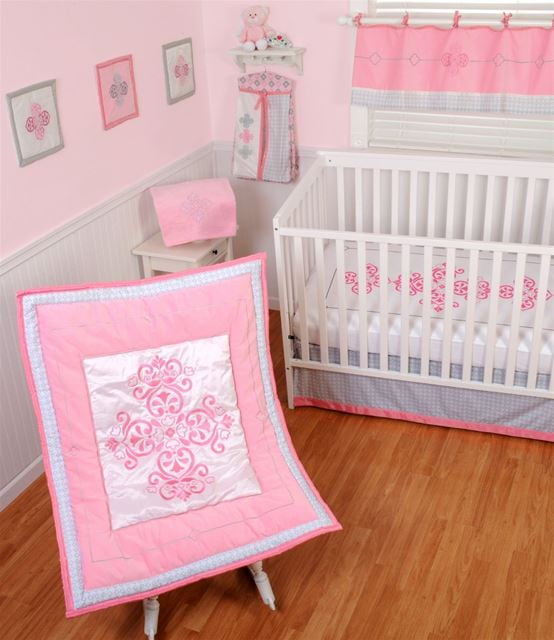 Sumersault Princess Crib Bedding 4 Piece Set - Walmart.com