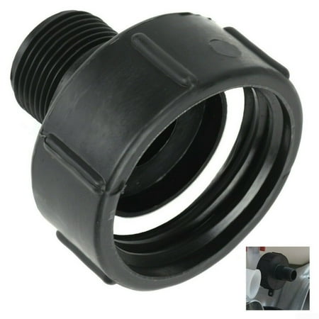 S60x6×1 IBC Portable Drainage Tank Adapter Water Tank Garden Hose PVC ...