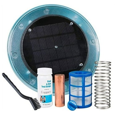 XtremepowerUS Solar Powered Pool Cleaner Ionizer System for Ground/In ...