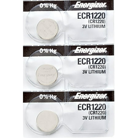 3 x Energizer CR1220 Batteries, Lithium Battery 1220 - Walmart.ca