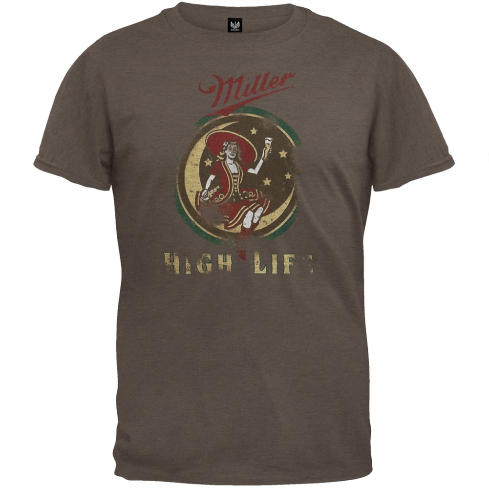 Miller - High Life Lady Soft T-Shirt - Small - Walmart.com