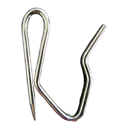 enqiretly 100 Pieces Curtain Hooks Indoor Fix Buckle Fixator Tool Drape ...