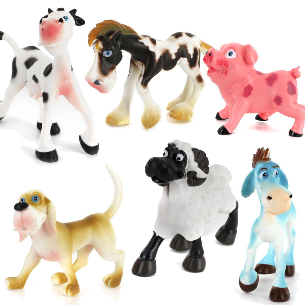 Set Of S Vivid Design Lifelike Shaped Farm Animals Model Kids Children ...