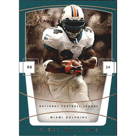 2004 Flair #45 Ricky Williams NFL Football Trading Card - Walmart.com