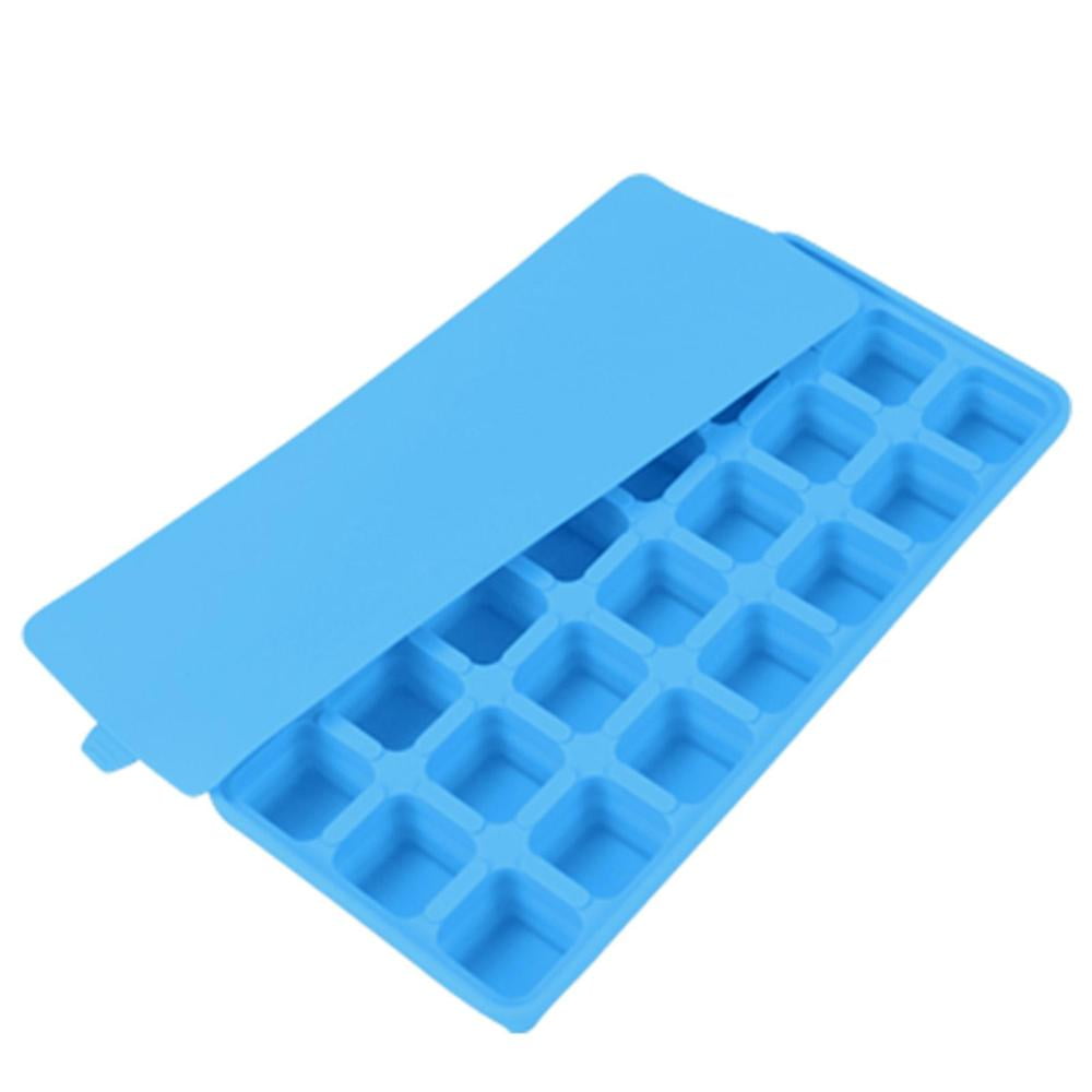 Ice Cube Tray | 21-Grid Ice Cube Trays with Spill-Resistant Removable ...