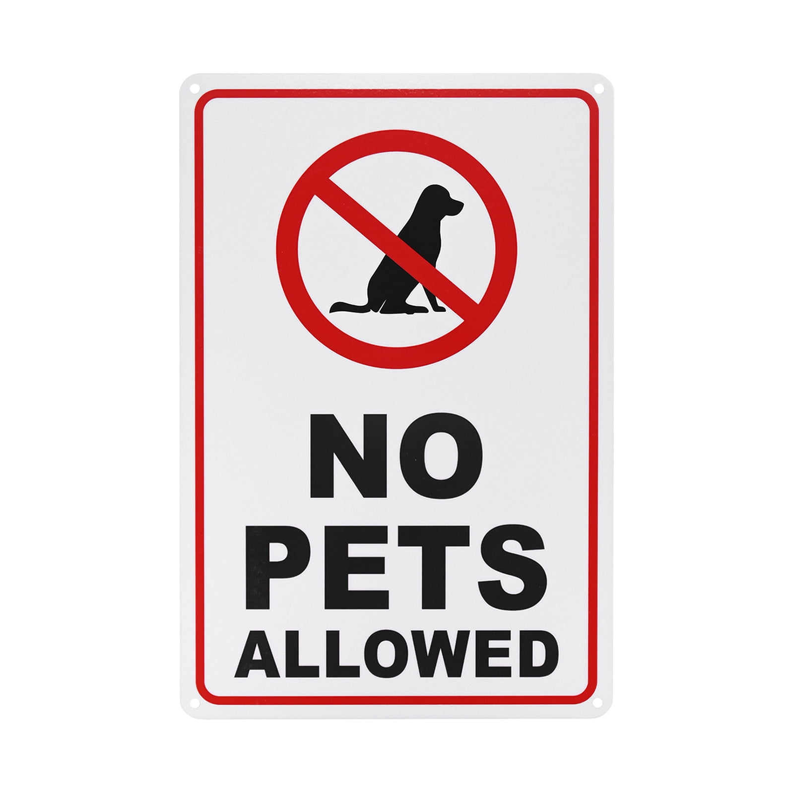 Click here for Unique Bargains Uxcell 1-Pack No Pets Allowed Sign... prices