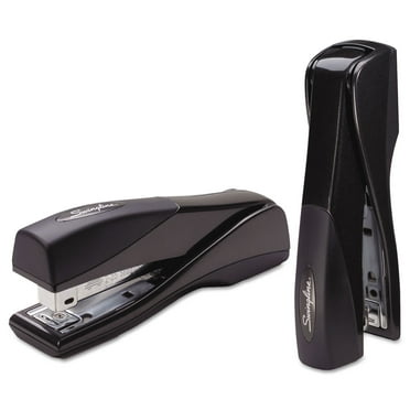 Swingline® Optima 40 Desktop Stapler, 40-Sheet Capacity, Silver/Black ...