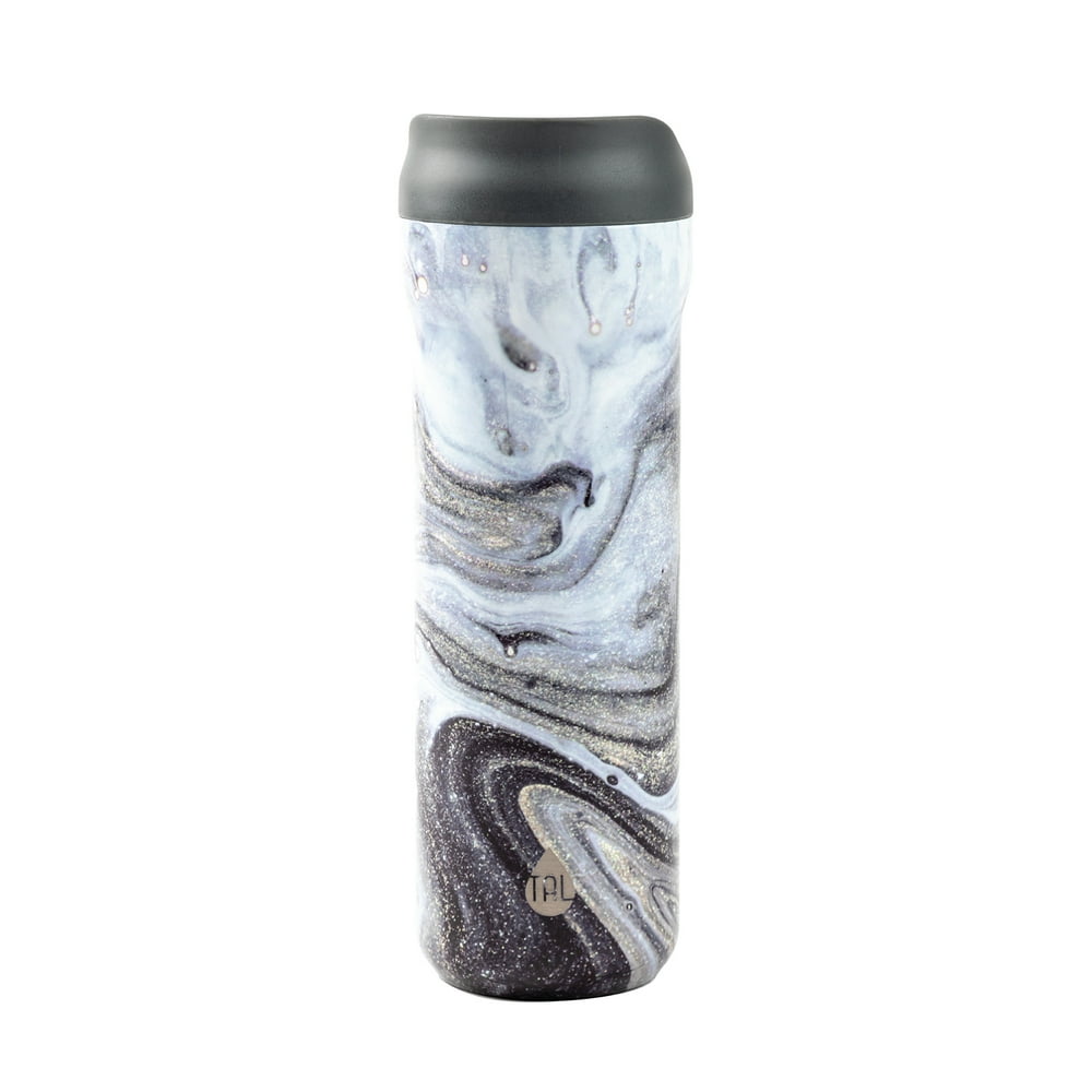 TAL Double Wall Insulated Stainless Steel Java Travel Mug 16oz, Grey ...