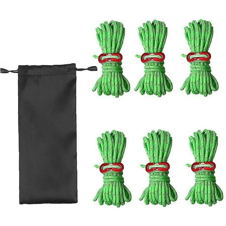 Reflective Tent Ropes, Lightweight Tent Guide Lines With Aluminum ...