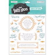Illustrated Faith Basics Stickers, 6" x 12" - Walmart.com